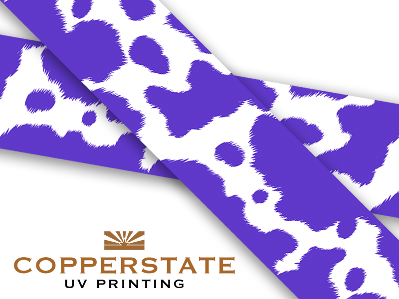 Cowhide - Purple – Copper State UV Printing