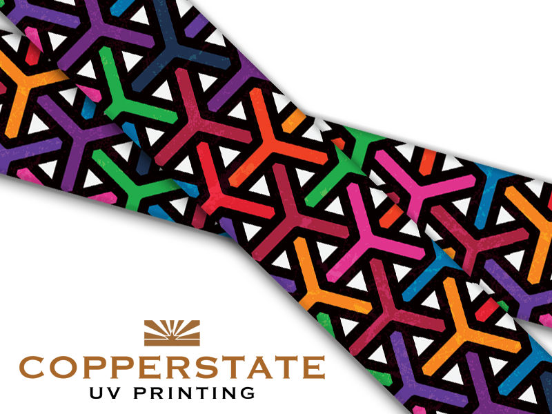 Geo Weave – Copper State UV Printing