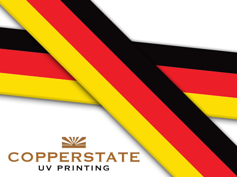 Germany Flag – Copper State UV Printing