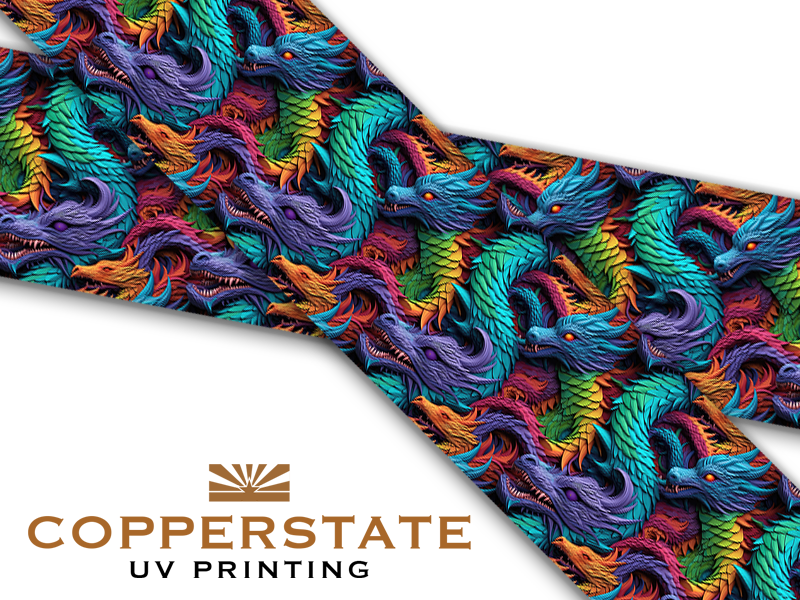 Rainbow Dragons 2 – Copper State UV Printing