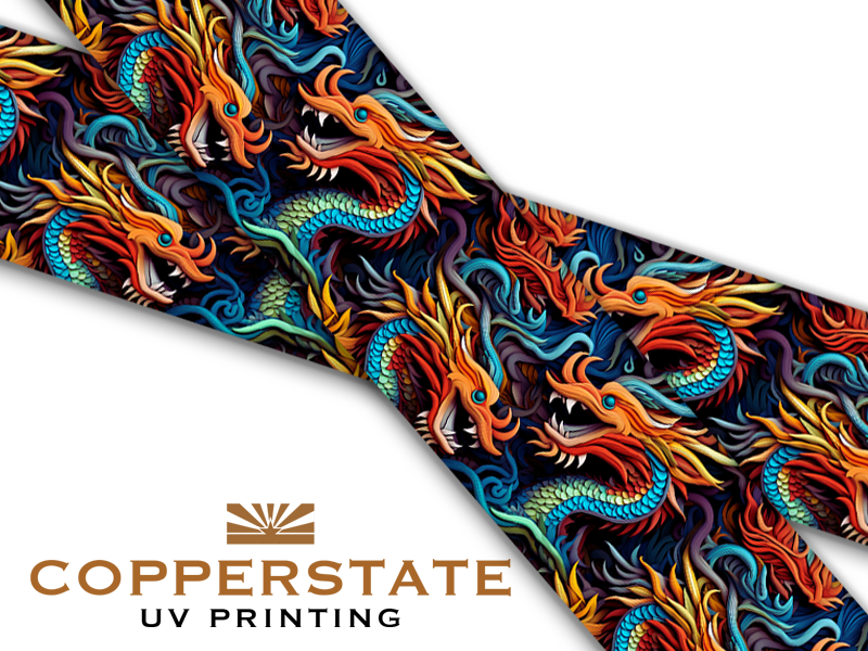 Rainbow Dragons – Copper State UV Printing