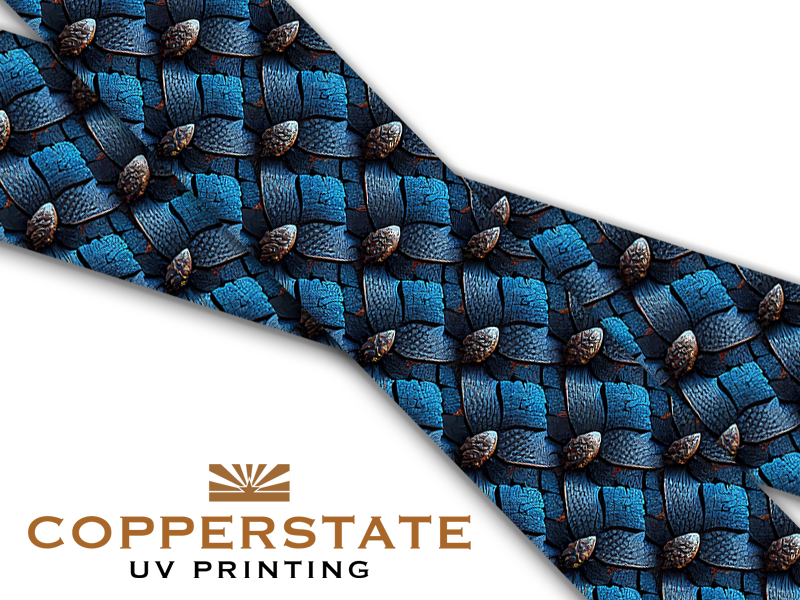 Reptile Armour - Blue – Copper State UV Printing